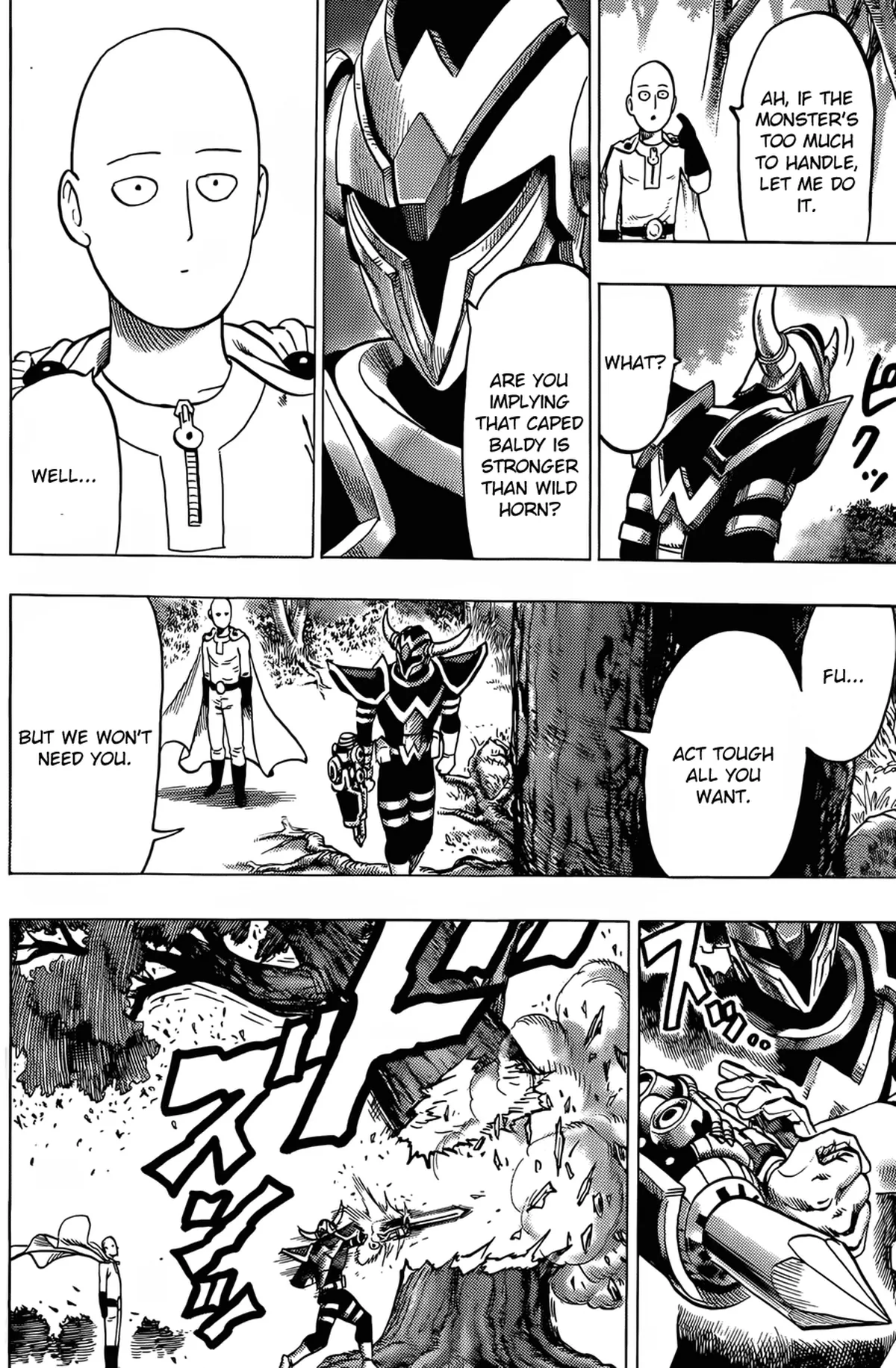 Chapter 61.6 (Squadron | Volume 11 Extras) - One Punch Man Manga | OPM ...