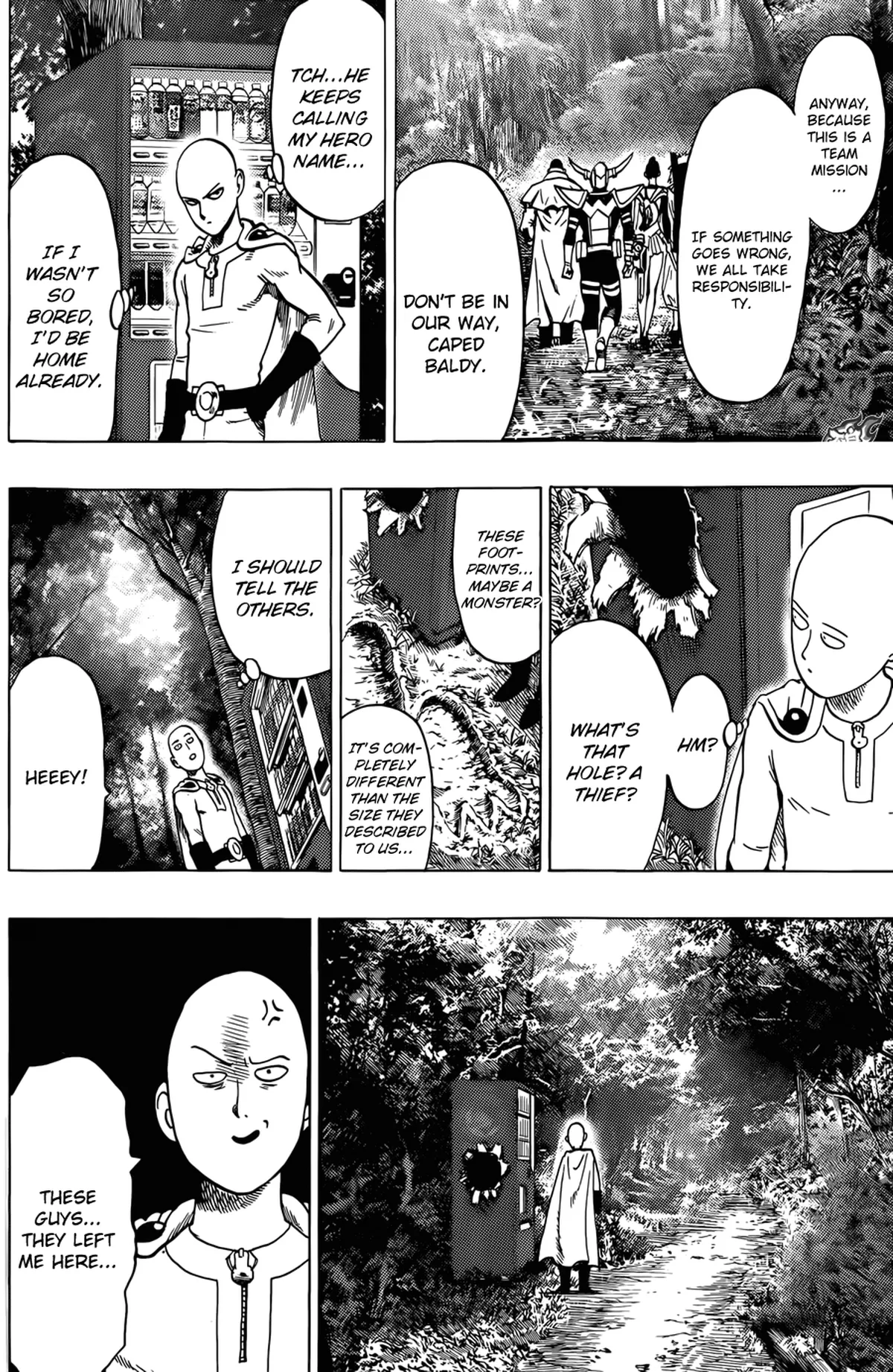 Chapter 61.6 (Squadron | Volume 11 Extras) - One Punch Man Manga | OPM ...