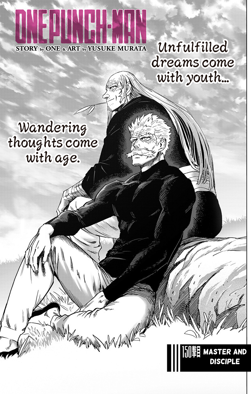 Chapter 150: Master and Disciple - One Punch Man Manga | OPM Manga Reader